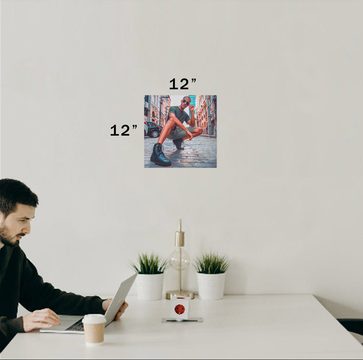 12"x12" Poster Print – Printallo